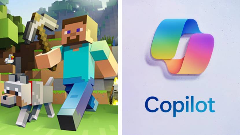 شاهد احد لاعبي Minecraft يستعين بالذكاء الصناعي Copilot في اللعبة.. | VGA4A
