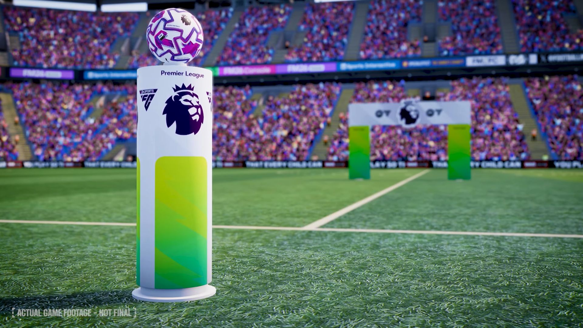 الإعلان الأول للعبة محاكاة كرة القدم Football Manager 26 من داخل محرك ...