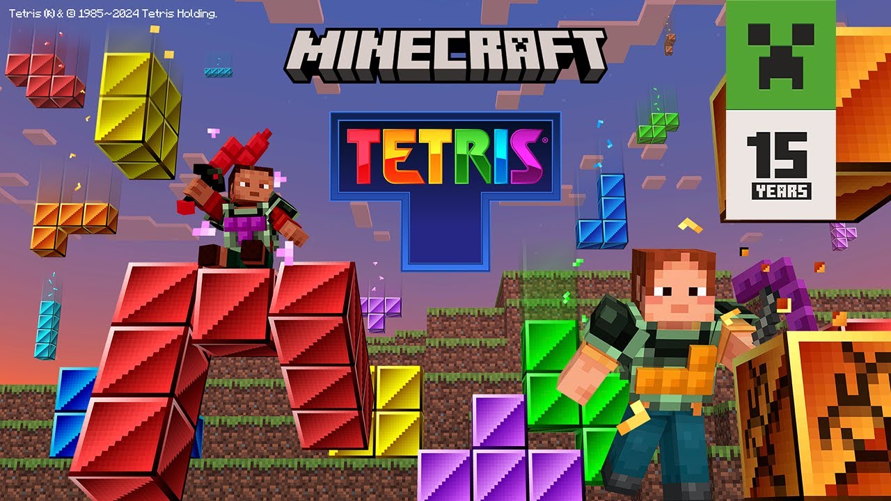 يمكنك لعب العاب Tetris في عالم Minecraft بطريقة رائعة.. | VGA4A